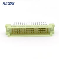 China DIN 41612 Straight PCB Male 48 Pin Connector 13mm 3 Row Eurocard 2.54mm Pitch for sale
