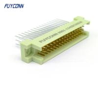 China DIN 41612 Straight PCB Male 48 Pin Connector 13mm 3 Row Eurocard 2.54mm Pitch for sale