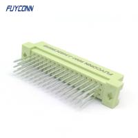 China DIN 41612 Straight PCB Male 48 Pin Connector 13mm 3 Row Eurocard 2.54mm Pitch for sale