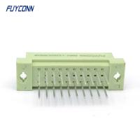 China Vertical PCB 20 Pin Male DIN 41612 Connector 2.54mm Pitch 2x10P 13mm for sale