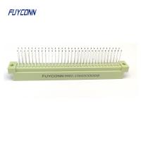 China DIN 41612 PCB Straight 64 Pin Male Connector 2x32P 13mm 2.54mm Pitch for sale