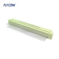 China DIN 41612 PCB Straight 64 Pin Male Connector 2x32P 13mm 2.54mm Pitch for sale