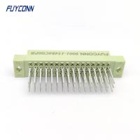 China 3 Row Female DIN 41612 Connector 48 Pin 13mm Press Pin PCB Straight for sale