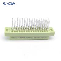 China 3 Row Female DIN 41612 Connector 48 Pin 13mm Press Pin PCB Straight for sale