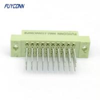 China DIN 41612 Female Connector 3 Rows 30 Pin Press Pin 13mm Solderless Eurocard for sale