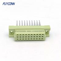China DIN 41612 Female Connector 3 Rows 30 Pin Press Pin 13mm Solderless Eurocard for sale