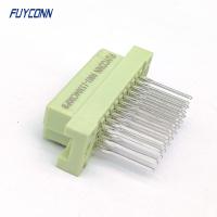China DIN 41612 Female Connector 3 Rows 30 Pin Press Pin 13mm Solderless Eurocard for sale