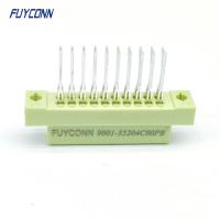 China DIN 41612 Connector 20 Pin Female 2 Rows Press Pin 13mm Terminal Length PCB Eurocard for sale