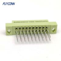 China DIN 41612 Connector 20 Pin Female 2 Rows Press Pin 13mm Terminal Length PCB Eurocard for sale