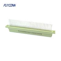 China DIN 41612 64 Pin Female PCB Connector 2x32 Press Pin 15mm Terminal Length for sale