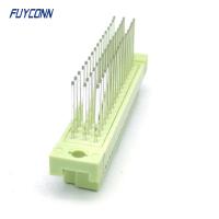 China DIN 41612 Connector 48 Pin 3 Row Female Straight PCB 15mm Terminal 2.54mm Pitch for sale
