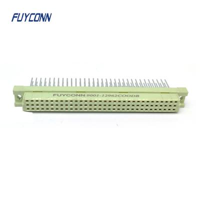 China DIN41612 96Pin Female Eurocard Connector 3Rows Straight PCB 17mm Terminal for sale