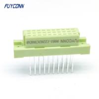 China DIN 41612 Connector 20 Pin 3 Row Female Straight PCB 15mm Terminal Eurocard for sale