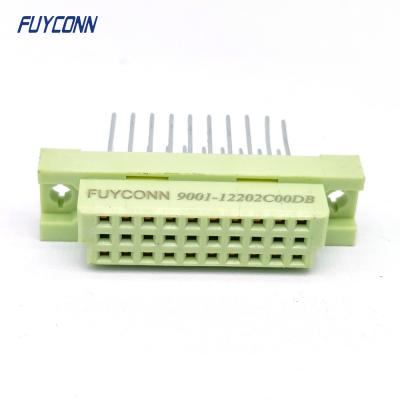 China DIN 41612 Connector 20 Pin 3 Row Female Straight PCB 15mm Terminal Eurocard for sale