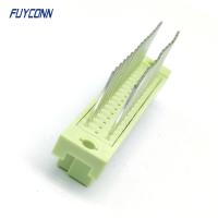 China DIN41612 32Pin 3 Row Female PCB Straight Connector 17mm Terminal for sale
