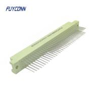 China DIN41612 Connector 3 Rows 64 Pin Female Straight PCB 25mm Terminal Length for sale