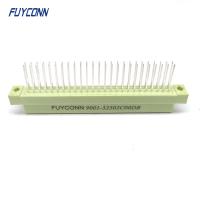 China DIN 41612 2 Row 50 Pin Female Eurocard Connector 13mm Vertical Terminals 2.54mm Pitch for sale