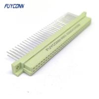 China DIN 41612 2 Row 64 Pin 15mm Vertical Terminals Female Eurocard Connector for sale