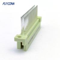 China 32 Pin Male DIN 41612 Euro Connector 2 Rows 2.54mm Pitch Straight PCB 13mm Terminals for sale