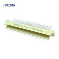 China DIN 41612 50 Pin Male Connector 2x25P 15mm Terminals Eurocard PCB Straight for sale