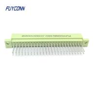 China DIN 41612 50 Pin Male Connector 2x25P 15mm Terminals Eurocard PCB Straight for sale