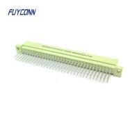 China Male DIN41612 Connector 64 Pin 2 Rows Straight PCB 15mm Terminal Eurocard for sale