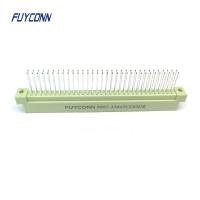 China Male DIN41612 Connector 64 Pin 2 Rows Straight PCB 15mm Terminal Eurocard for sale