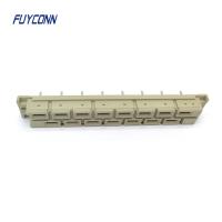 China DIN41612 15Pin 5.08mm PCB Straight Female Power Connector 7+8 15P for sale