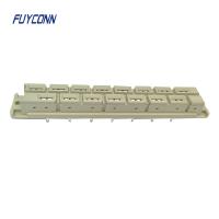 China DIN41612 15Pin 5.08mm PCB Straight Female Power Connector 7+8 15P for sale