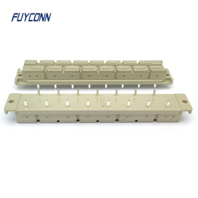China DIN41612 15Pin 5.08mm PCB Straight Female Power Connector 7+8 15P for sale