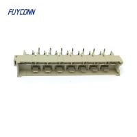 China Power DIN41612 Connector 15 Pin 5.08mm Pitch Right Angle Male PCB for sale
