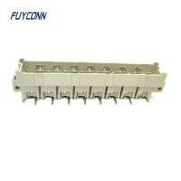 China Power DIN41612 Connector 15 Pin 5.08mm Pitch Right Angle Male PCB for sale