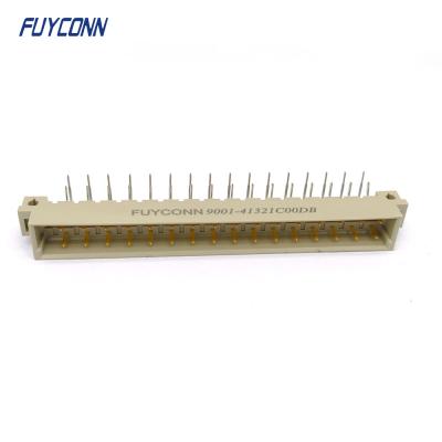 China DIN41612 Power Connector 32Pin 5.08mm PCB Right Angle Male 2x16P for sale