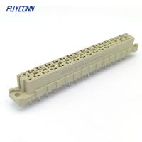 China DIN41612 32 Pin Power Connector Female Straight 5.08mm Pitch 2 Row PCB for sale