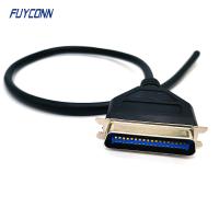China IEEE 1284 Parallel Printer Cable - 36-Position Centronics Male to Male with 2.16mm Pitch and PBT Insulation for sale
