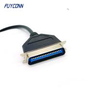 China IEEE 1284 Parallel Printer Cable - 36-Position Centronics Male to Male with 2.16mm Pitch and PBT Insulation for sale
