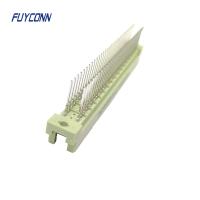 China Male Solderless DIN 41612 Connector 2x32P 64pin 13mm 2.54mm Pitch for sale
