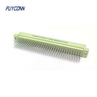 China 96Pin DIN 41612 Male Connector 3 Rows 13mm Press Pin Solderless 2.54mm Pitch for sale