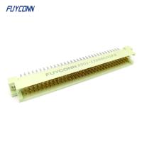 China DIN41612 Male Connector 96 Pin 3 Row Press Fit Solderless 2.54mm Pitch with Harpoon for sale