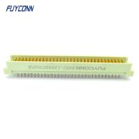 China DIN41612 Male Connector 96 Pin 3 Row Press Fit Solderless 2.54mm Pitch with Harpoon for sale