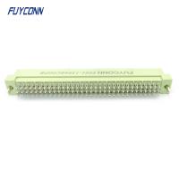 China DIN41612 Male Connector 96 Pin 3 Row Press Fit Solderless 2.54mm Pitch with Harpoon for sale