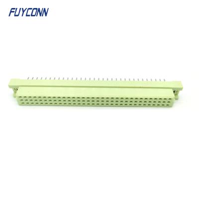 China 3 rows 96 Pin Simple Type DIN41612 Connector Female PCB Straight for sale