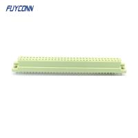 China DIN41612 Connector 2 Rows 64 Pin PCB Female Eurocard 2.54mm Pitch with Harpoon for sale