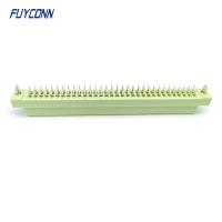 China DIN41612 Connector 2 Rows 64 Pin PCB Female Eurocard 2.54mm Pitch with Harpoon for sale