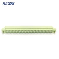 China DIN41612 Male Connector 64 Pin Straight PCB 2 Rows 2x32 Pin Eurocard Connector with Harpoon for sale