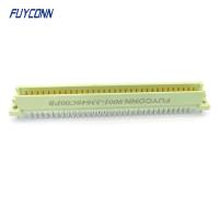 China DIN41612 2 Row 64 Pin Male Press Fit Connector with Harpoon 2.54mm Pitch for sale