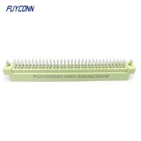 China DIN41612 2 Row 64 Pin Male Press Fit Connector with Harpoon 2.54mm Pitch for sale