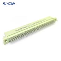 China DIN41612 2 Row 64 Pin Male Press Fit Connector with Harpoon 2.54mm Pitch for sale