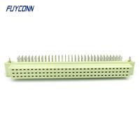 China DIN 41612 Connector 3 Row 96 Pin PCB Female Right Angled 2.54mm Pitch for sale