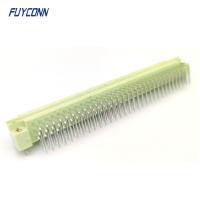 China DIN 41612 Connector 3 Row 96 Pin PCB Female Right Angled 2.54mm Pitch for sale
